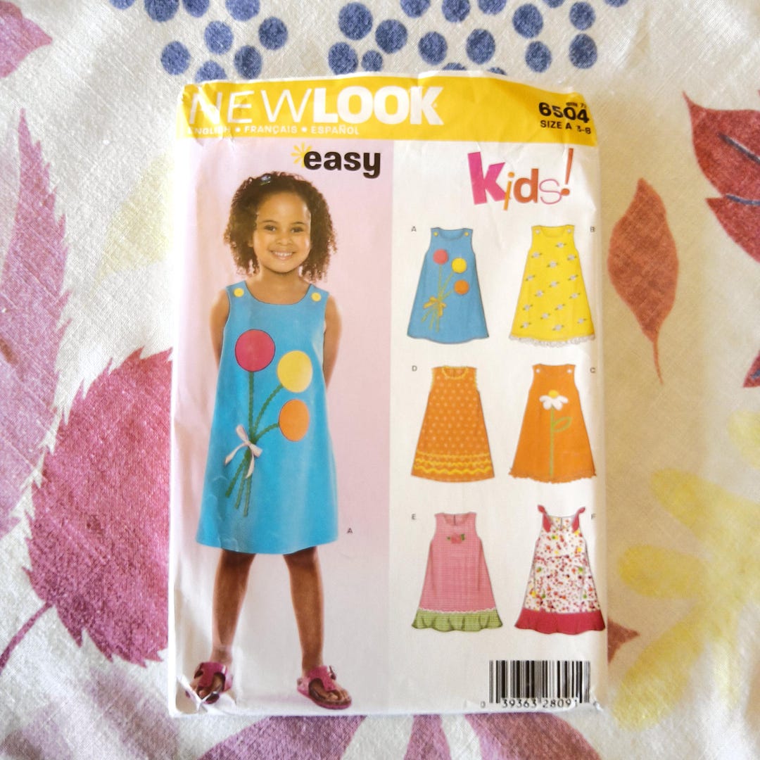 New Look 6504 Complete Uncut Factory Folds Vintage 2005 Sewing Pattern ...