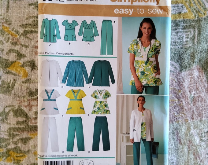 Simplicity 3542 Complete Uncut Factory Folds Exceptionally - Etsy