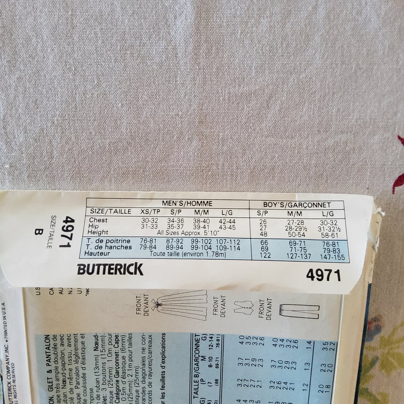 Vogue Men 9041 Complete Uncut Factory Folds Sewing Pattern - Etsy