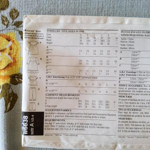 New Look 6638 Complete Uncut Factory Folds Sewign Pattern Girls Layered ...