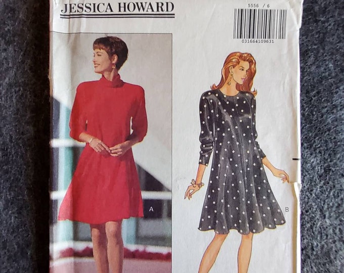 Butterick 5556 Complete Uncut Factory Folds Vintage 90s Sewing Pattern ...