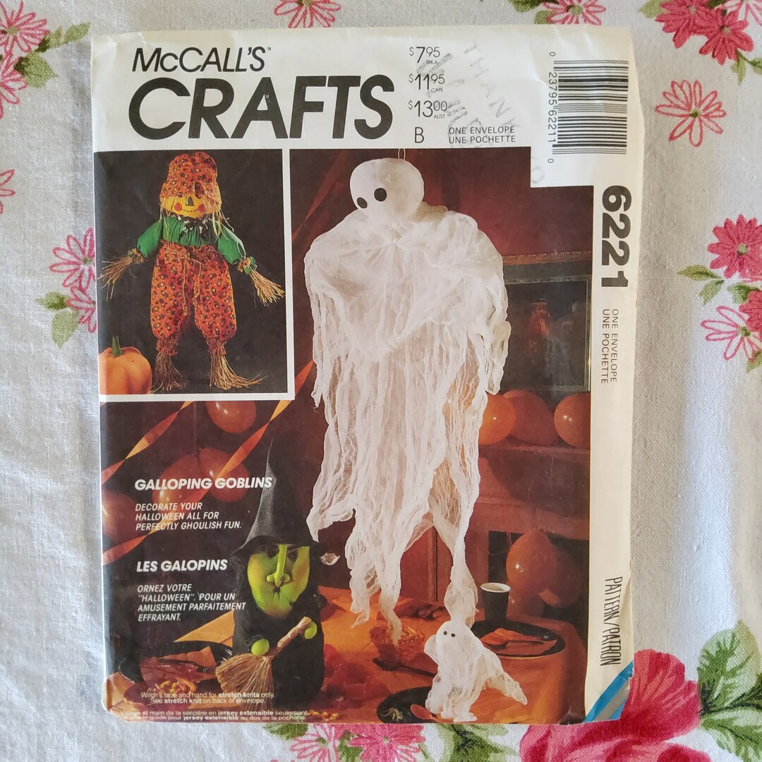 Mccalls 6221 Complete Uncut Factory Folds Vintage 90s Sewing Craft ...