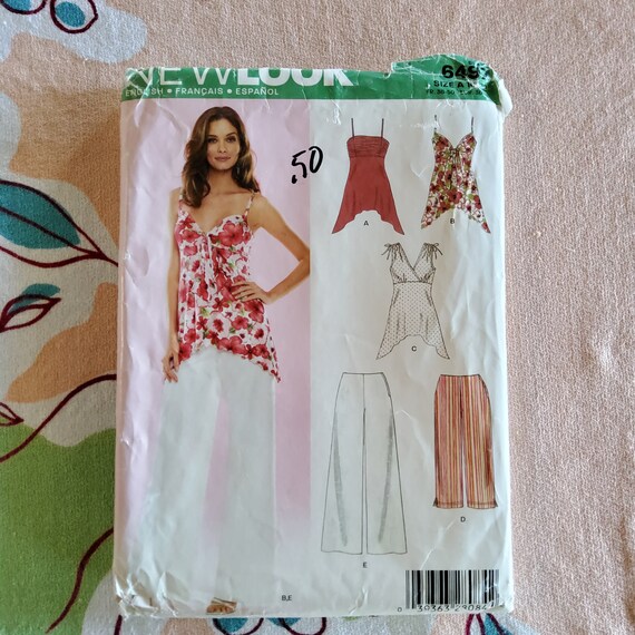 New Look 6497 Complete Uncut Factory Folds Summery Shark Bite - Etsy