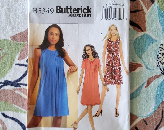 Butterick 5349 Complete Uncut Factory Folds Sewing Pattern Fast & Easy ...
