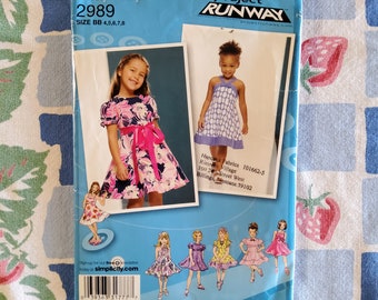 Simplicity 4764 Complete Uncut Factory Folds Sewing Pattern Kids ...