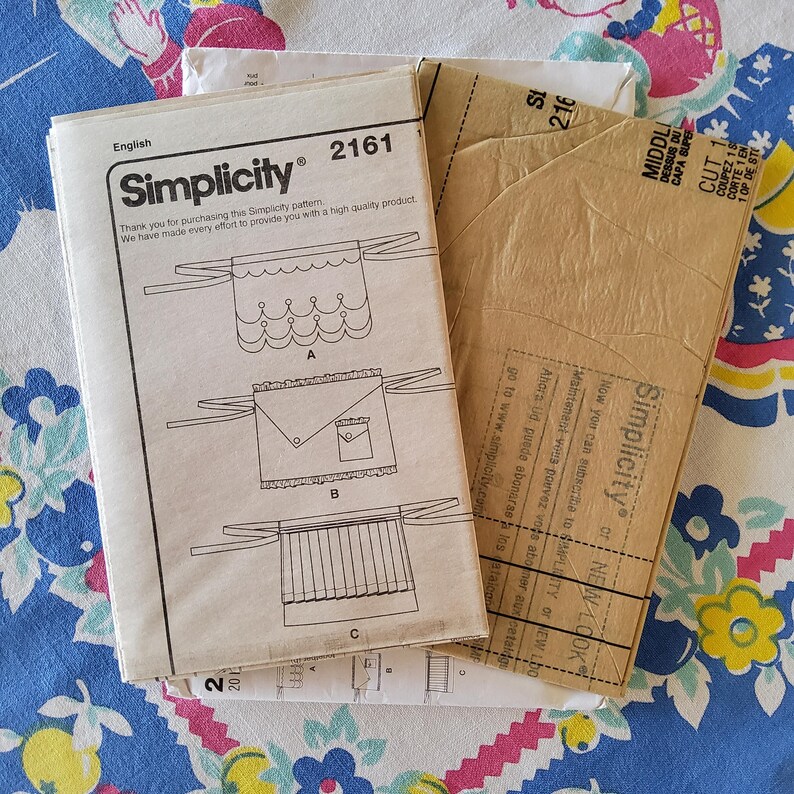 Simplicity 2161 Complete Uncut Factory Folds Sewing Pattern Retro ...