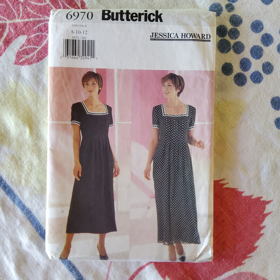 Butterick 6970 Complete Uncut Factory Folds Vintage Y2K Sewing Pattern ...