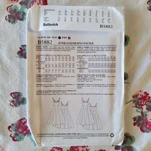 Butterick 5882 Complete Uncut Factory Folds Sewing Pattern by Gerie ...