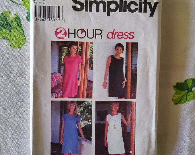 Simplicity 9591 Complete Uncut Factory Folds Vintage 90s Sewing Pattern ...