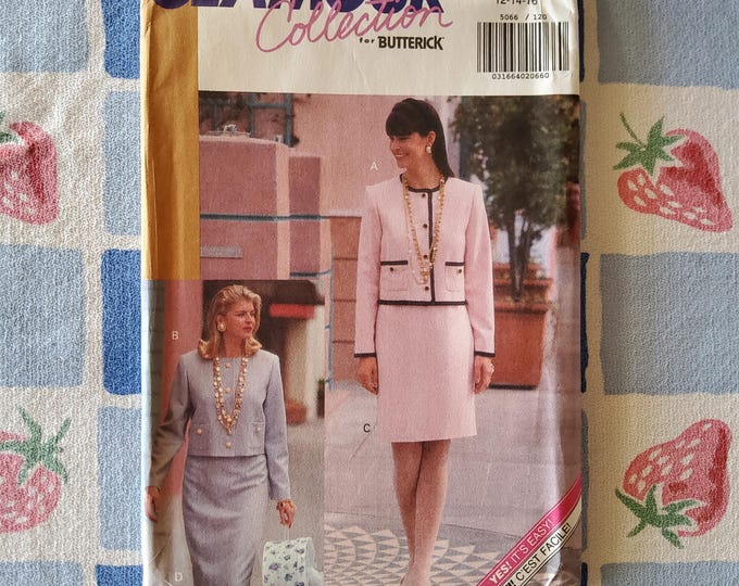 Butterick 4767 Complete Uncut Factory Folds Vintage 90s Sewing Pattern ...