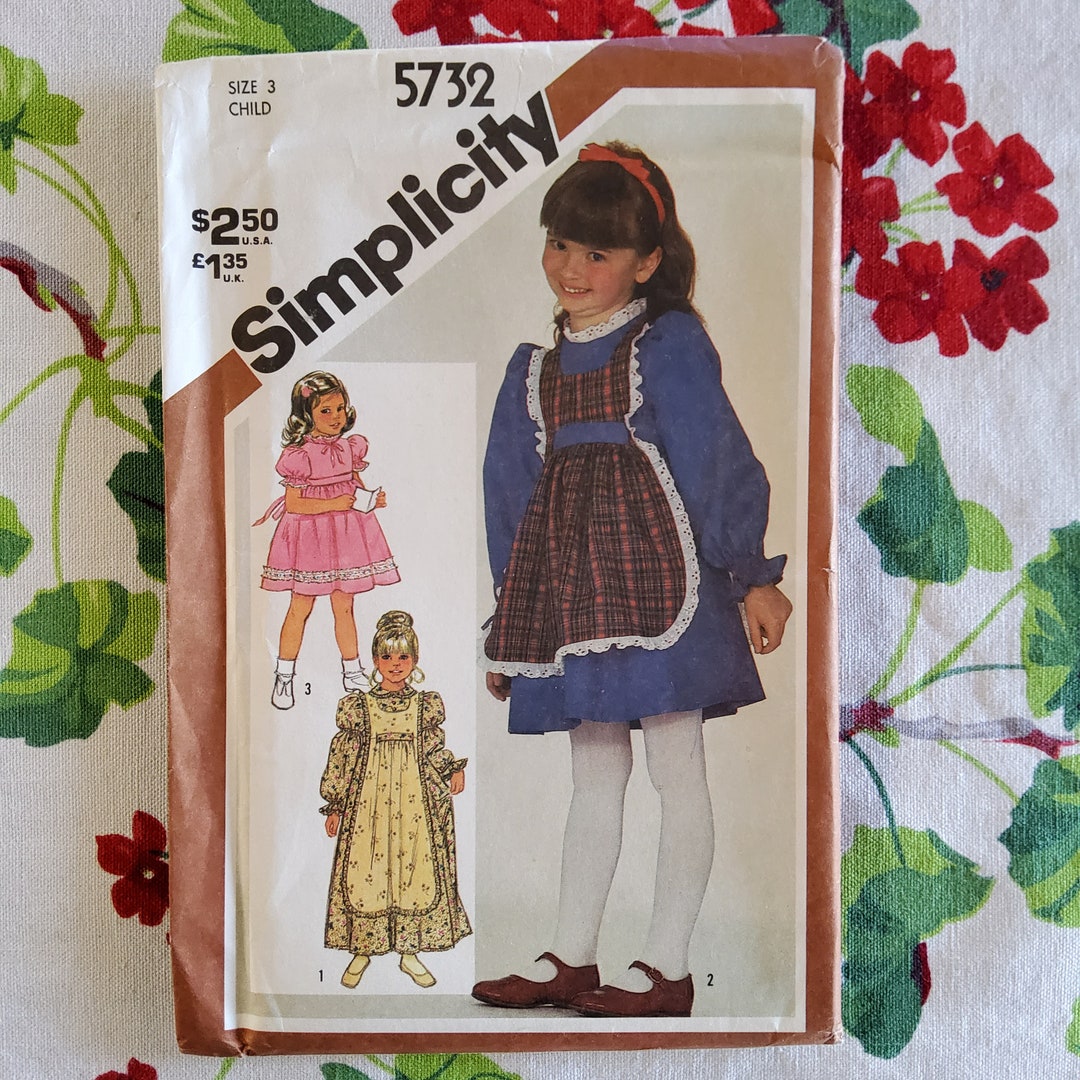 Simplicity 5732 Complete Uncut Factory Folds Vintage 80s Sewing Pattern ...