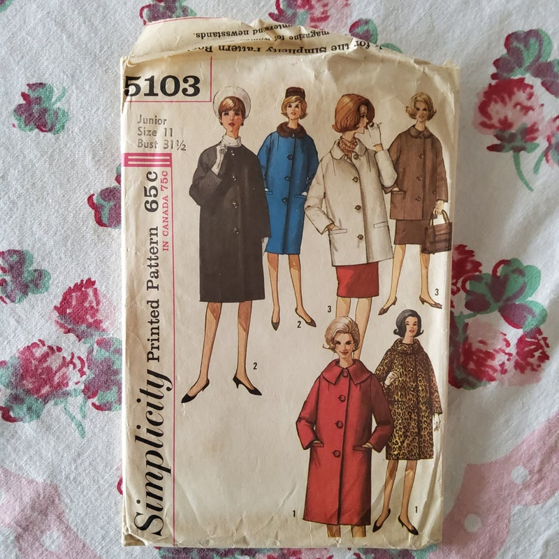 1960s Sewing Pattern - Etsy