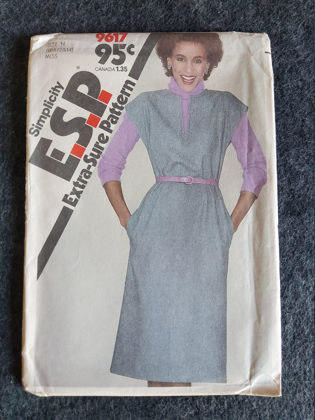 Simplicity ESP 9617 Complete Uncut Factory Folds Vintage 80s Simple ...