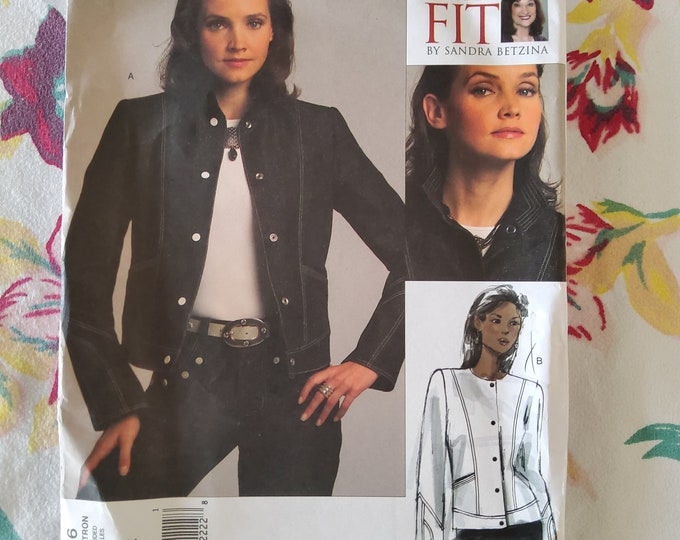 Vogue 1036 Complete Uncut Factory Folds Today's Fit Sandra Betzina ...