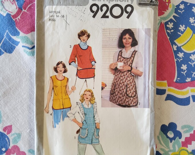 Simplicity 9209 Complete Uncut Factory Folds Vintage 1979 70s Sewing ...