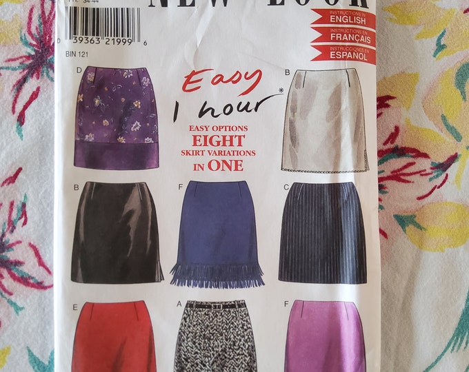 New Look 6789 Complete Uncut Factory Folds Y2K Era Sewing Pattern Short ...
