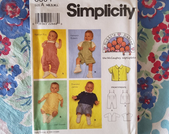 Simplicity 8594 Complete Uncut Factory Folds Vintage 90s Sewing Pattern ...