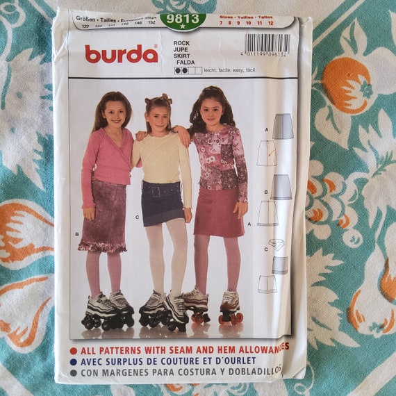 Burda 9813 Complete Uncut Factory Folds Contemporary Sewing | Etsy