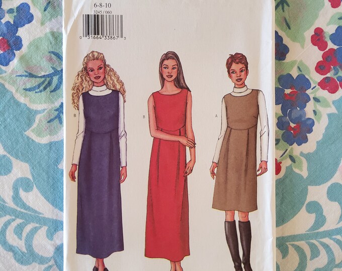Butterick 3245 Complete Uncut Factory Folds Early 2000s Sewing Pattern ...
