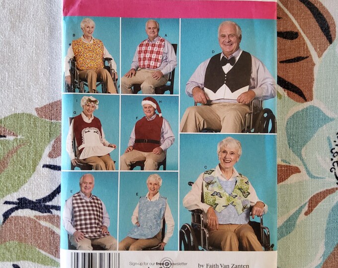 Simplicity 2687 Complete Uncut Factory Folds Sewing Pattern Bibs for ...