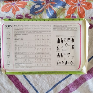 Simplicity 8685 Complete Uncut Factory Folds Vintage 70s Sewing Pattern ...