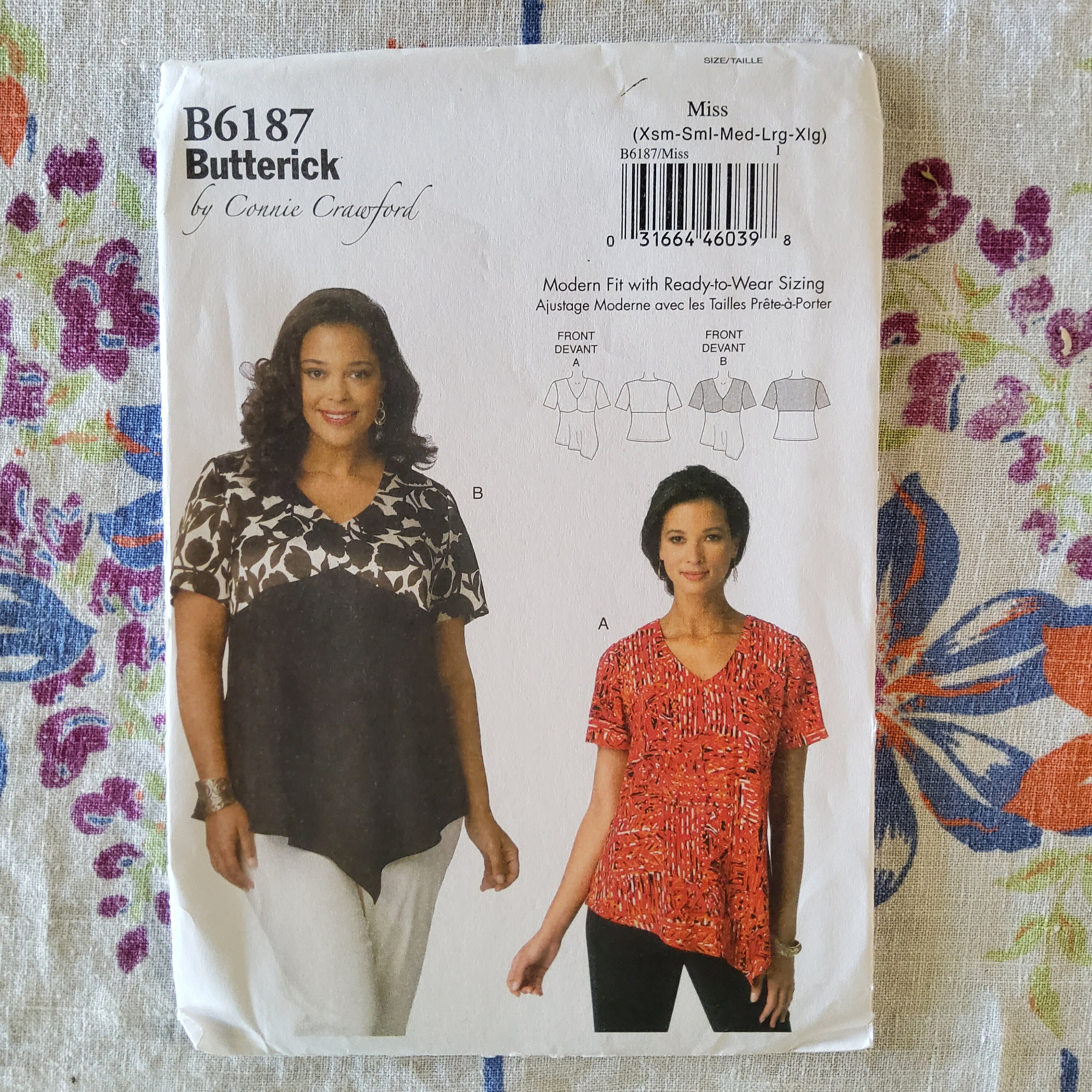 Butterick 6187 Complete Uncut Factory Folds Sewing Pattern - Etsy