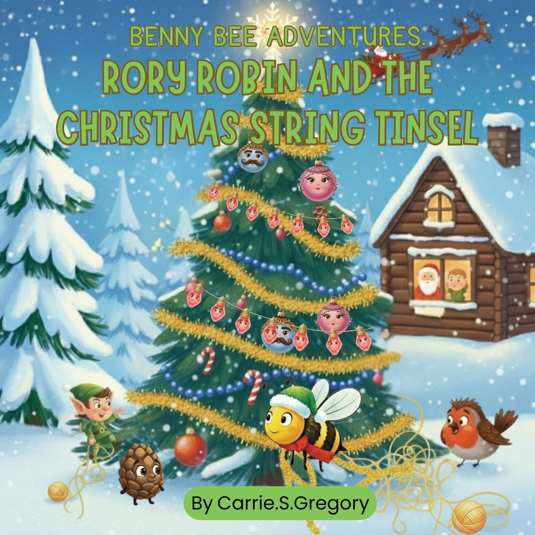 Kids Christmas Eve Box Filler | Benny the Bee Picture Book | Festive ...
