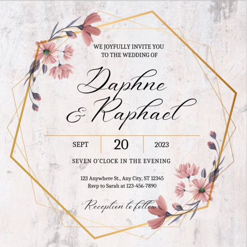 Digital Invitations, Custom Invitations, Printable Invites, Online ...