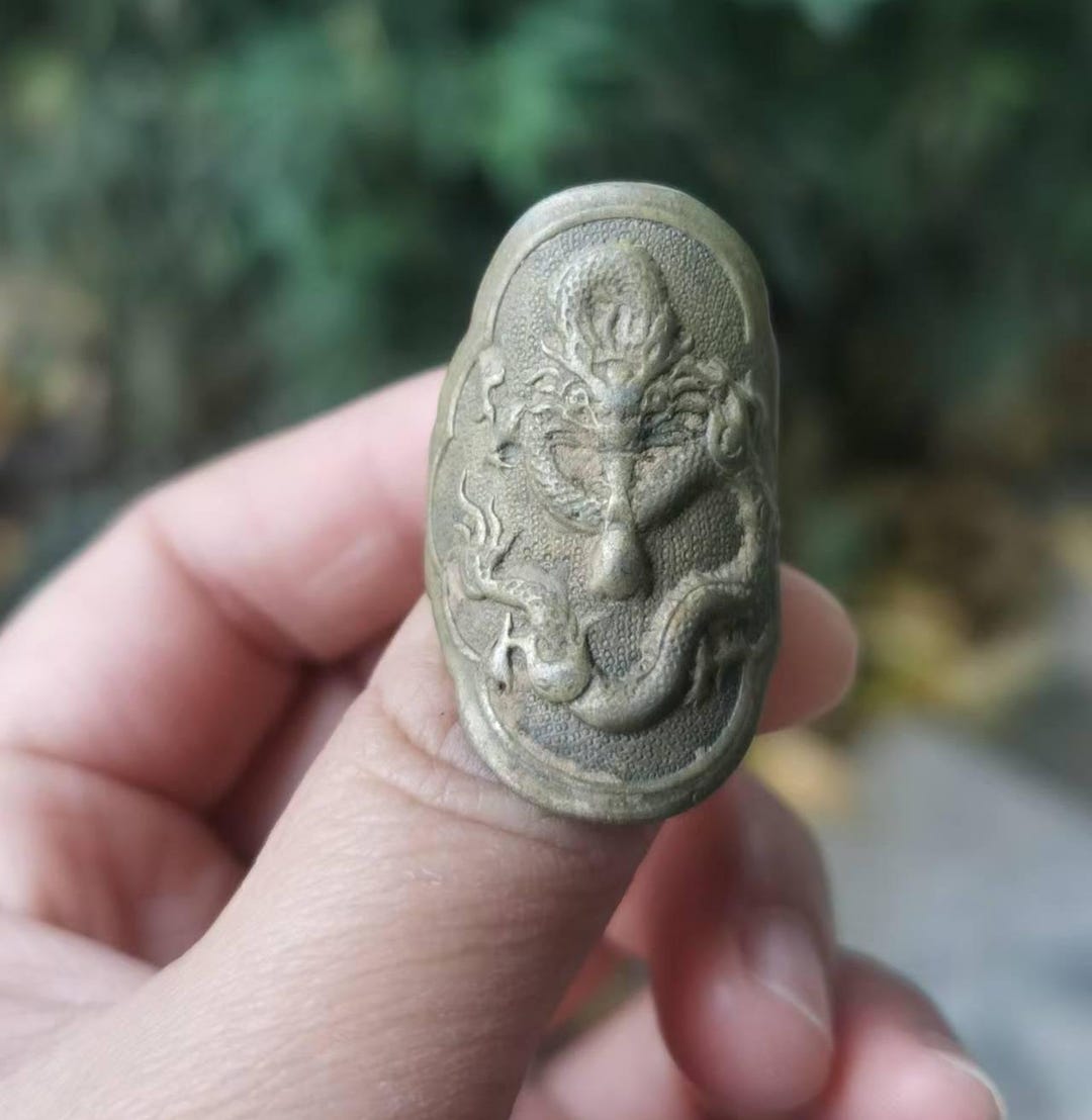 Vintage Copper Dragon Statue Ring for Women,exquisite Beautiful ...