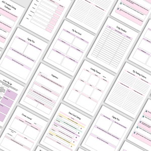 Vision Board Planner, Goal Setting Organizer, Inspirational Planner ...