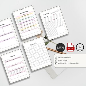 Vision Board Planner, Goal Setting Organizer, Inspirational Planner ...