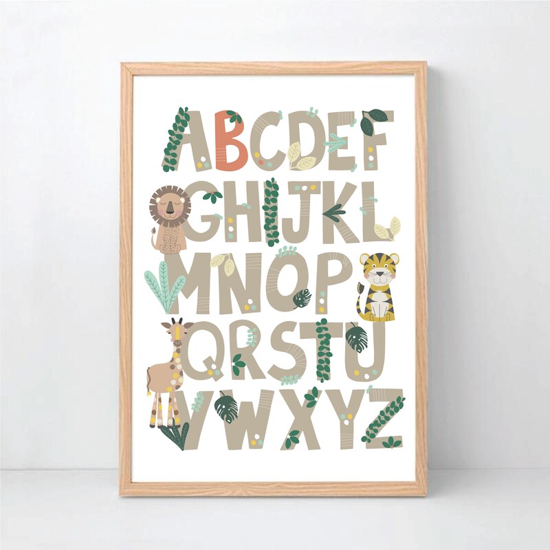 Alphabet Art - Etsy
