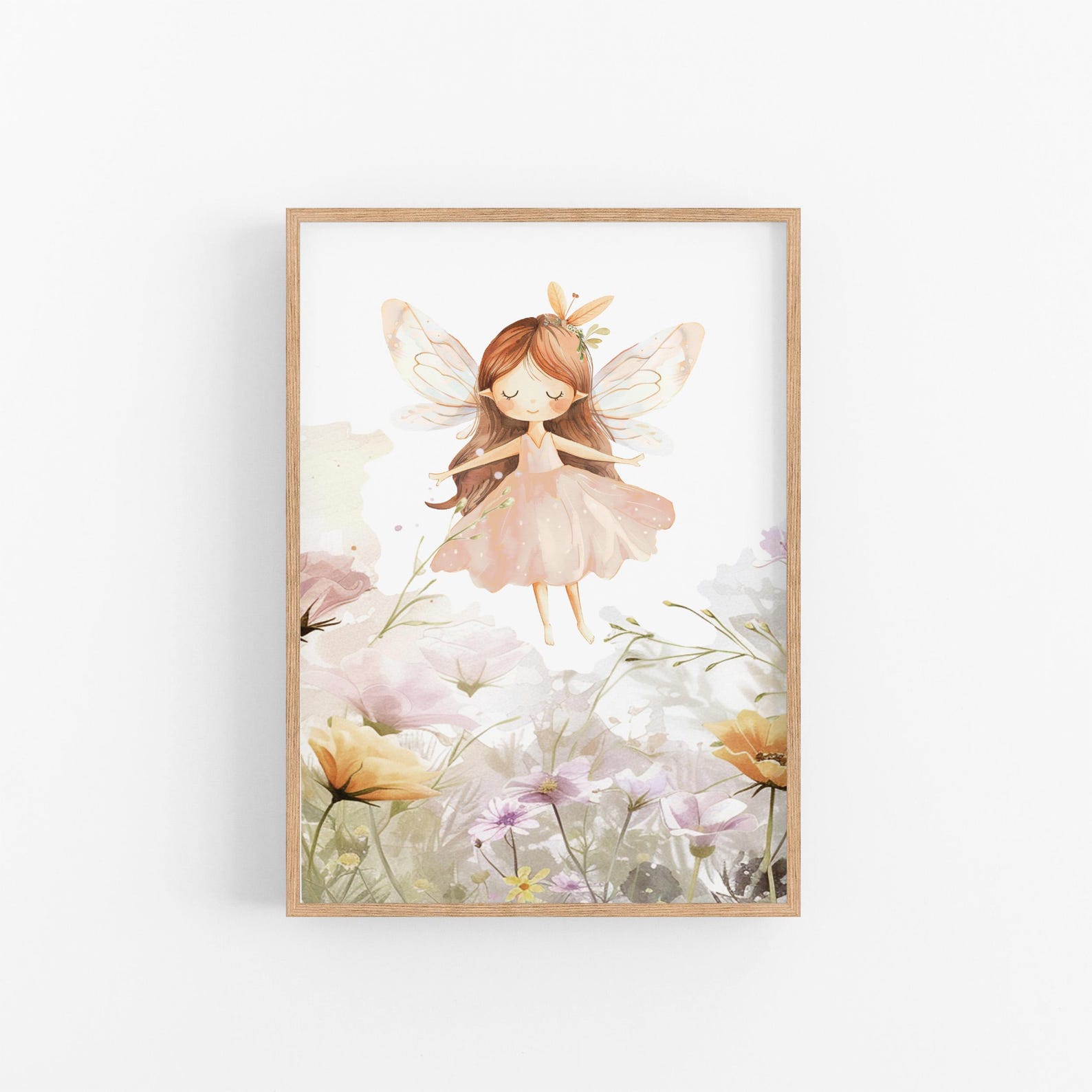 Fairy Garden Prints Set of 3 Kids Fairy Wall Art Woodland Fairy Nursery ...