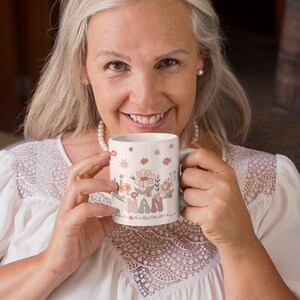 Personalised Nan Mug With Grandkids Names Custom Nan Mug Promoted to ...