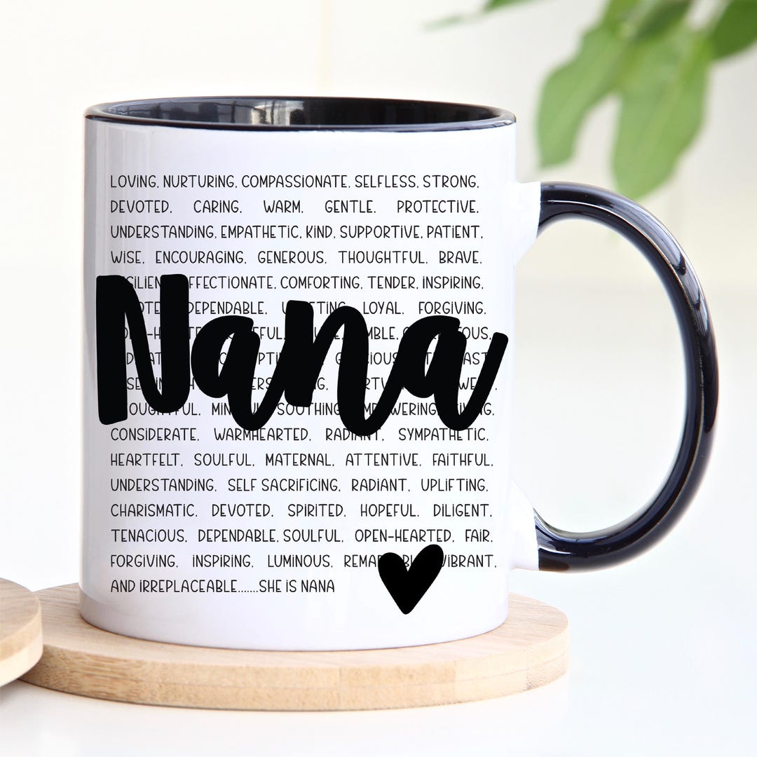 Nana Definition Mug First Mothers Day Gift Promoted to Nana Mug From ...
