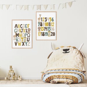 Jungle Animal Printable Safari Nursery Print Jungle Nursery Decor ...