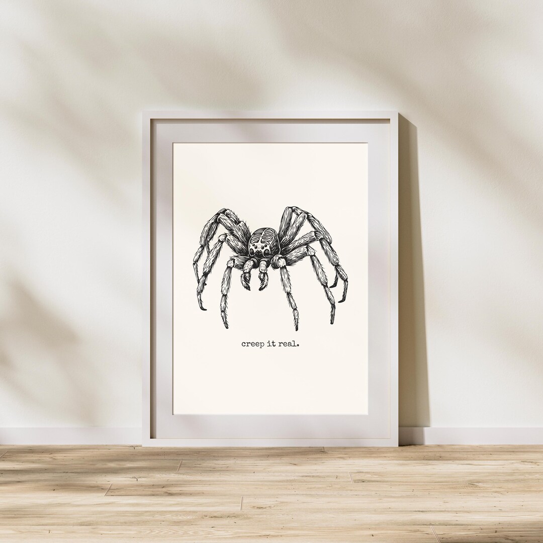 Creep It Real | Vintage Collection | Printable Wall Art | Digital Print ...
