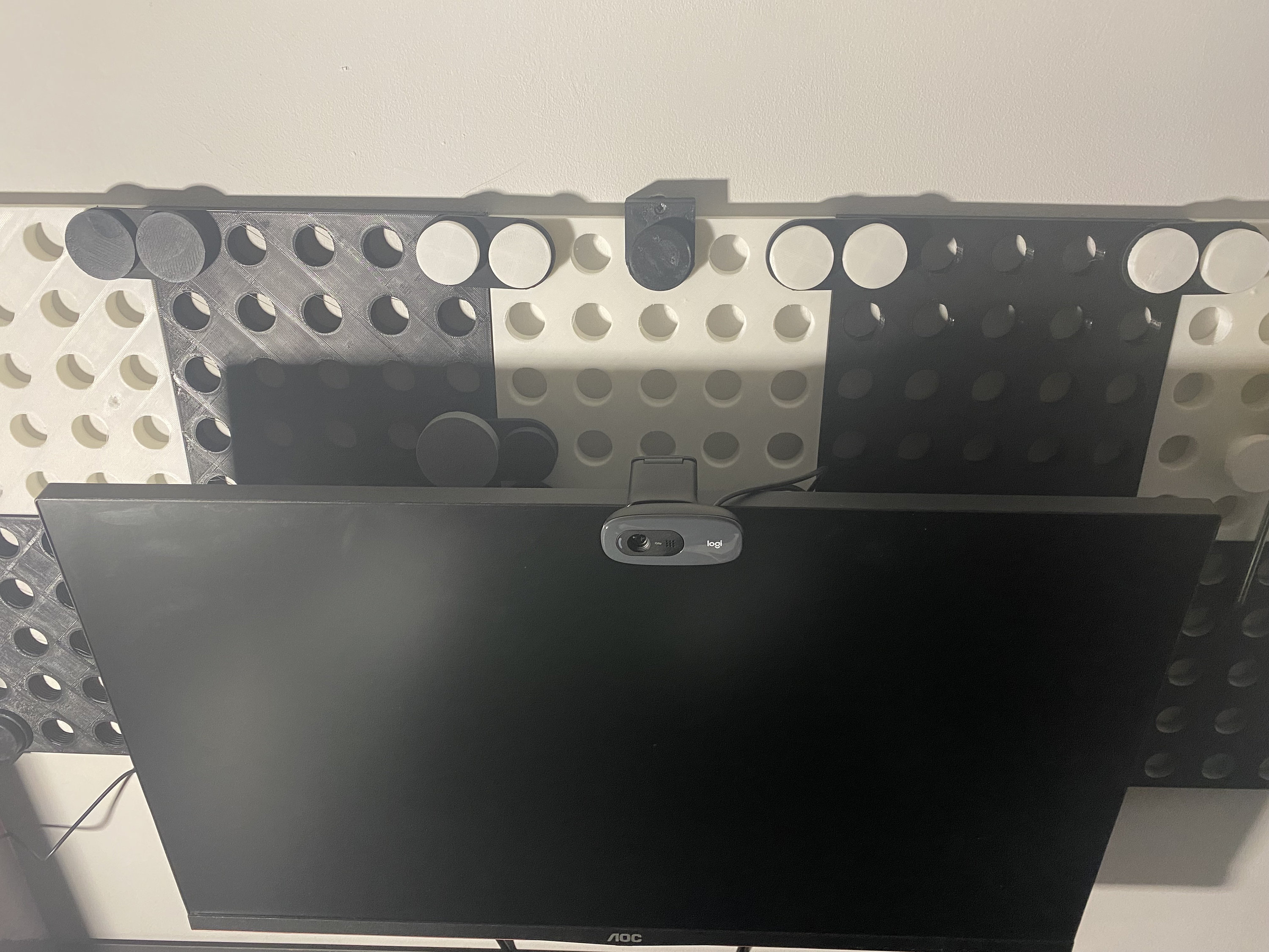 Monitor Mount for Innomorph Pegboard for Workshops and Makers - Etsy