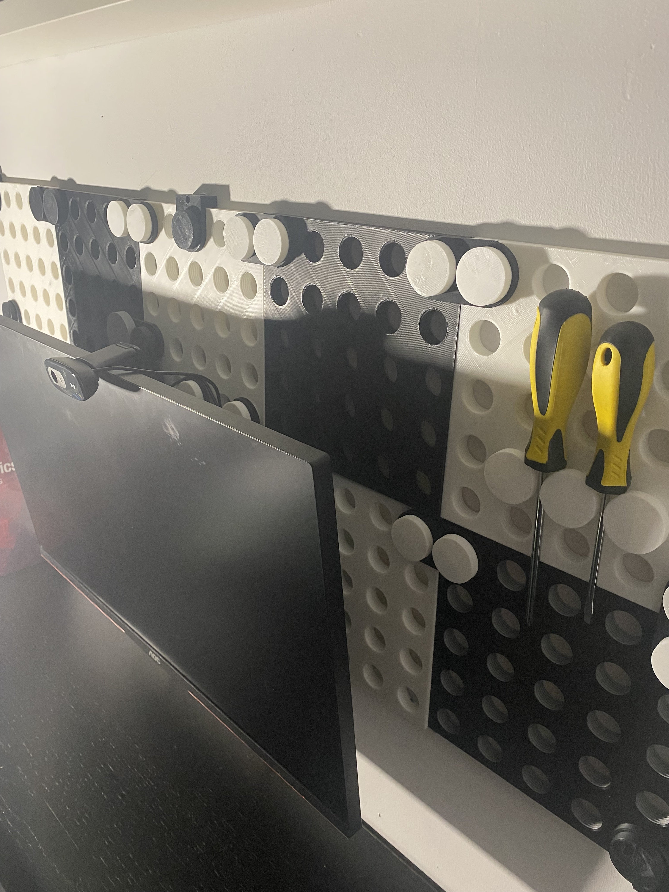 Monitor Mount for Innomorph Pegboard for Workshops and Makers - Etsy