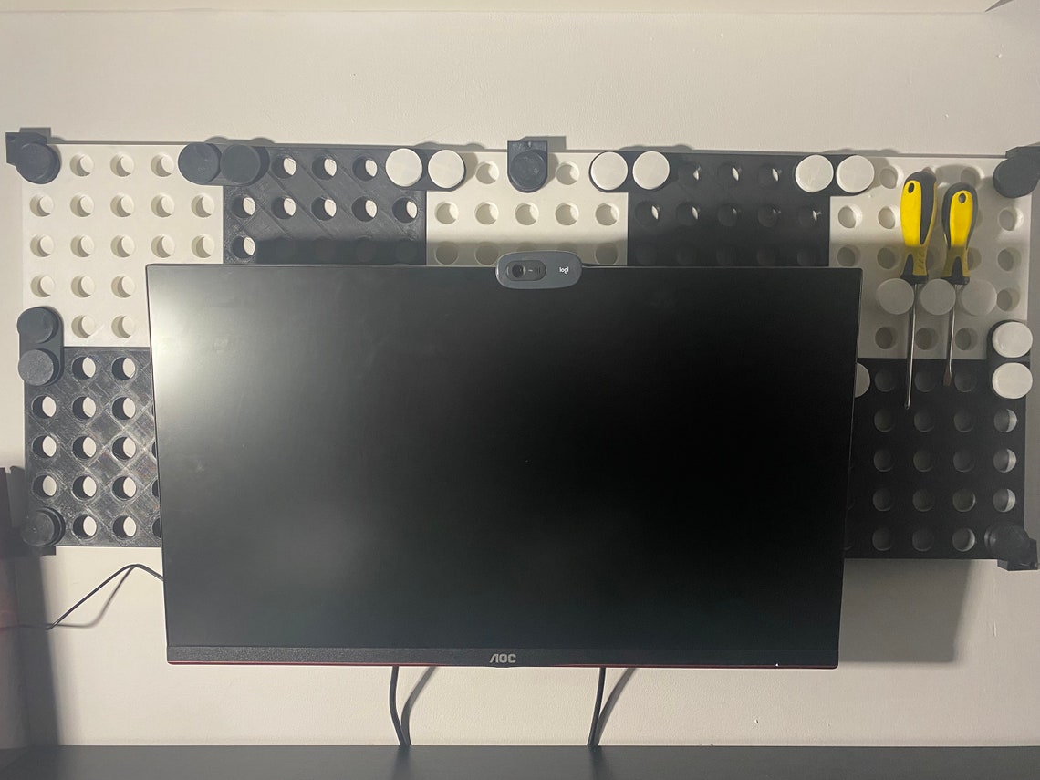 Monitor Mount for Innomorph Pegboard for Workshops and Makers - Etsy