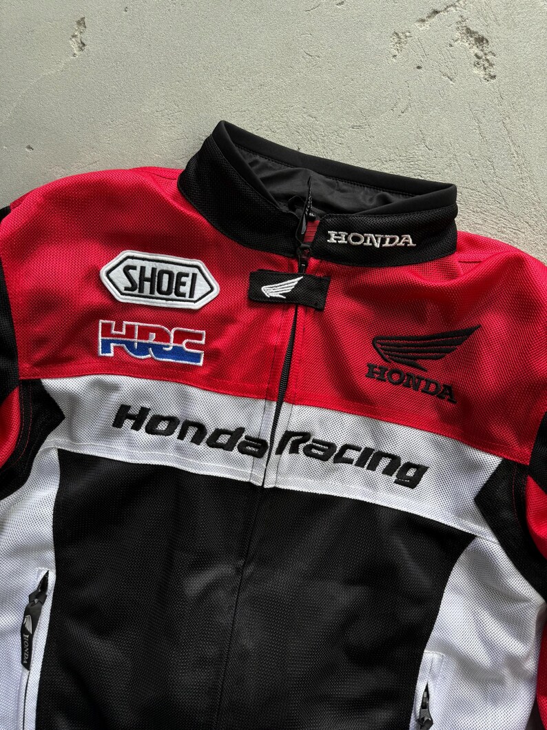 Vintage Honda HRC Racing Black Jacket Formula Uno Mens Size L - Etsy