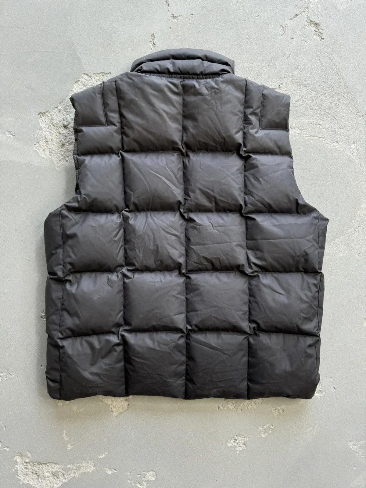 Y2K Diesel Down Puffer Black Vintage Vest Size XL - Etsy