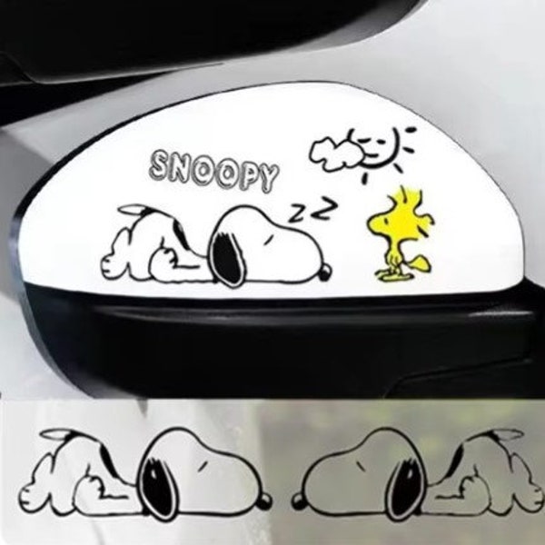 Snoopy Decal for Car - Etsy
