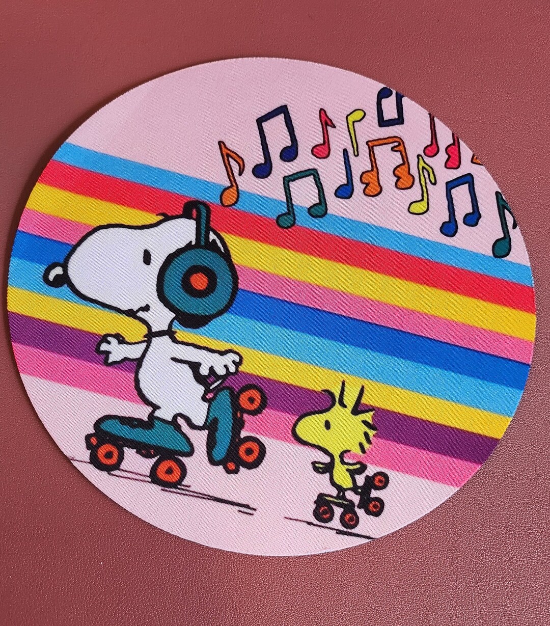 Snoopy Cartoon Mouse Mat - Etsy