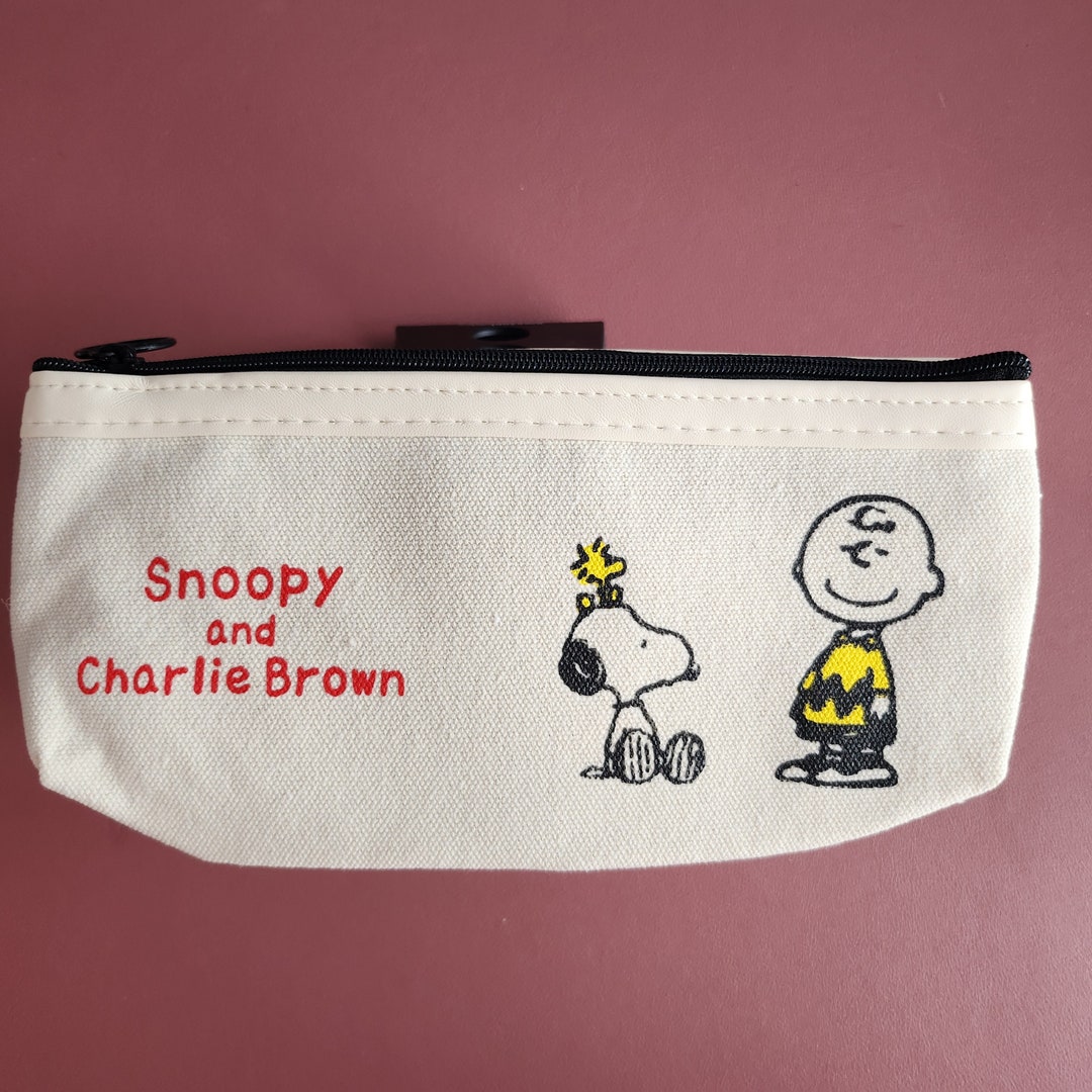 Snoopy and Charlie Brown Pencil Case / Makeup Purse - Etsy