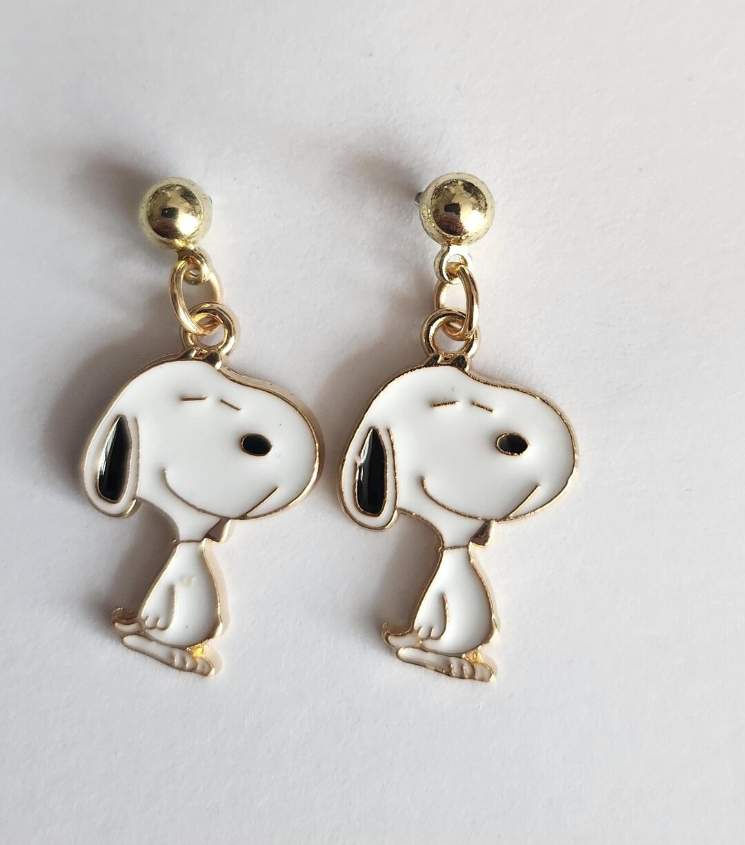 Cute Snoopy Earrings - Etsy