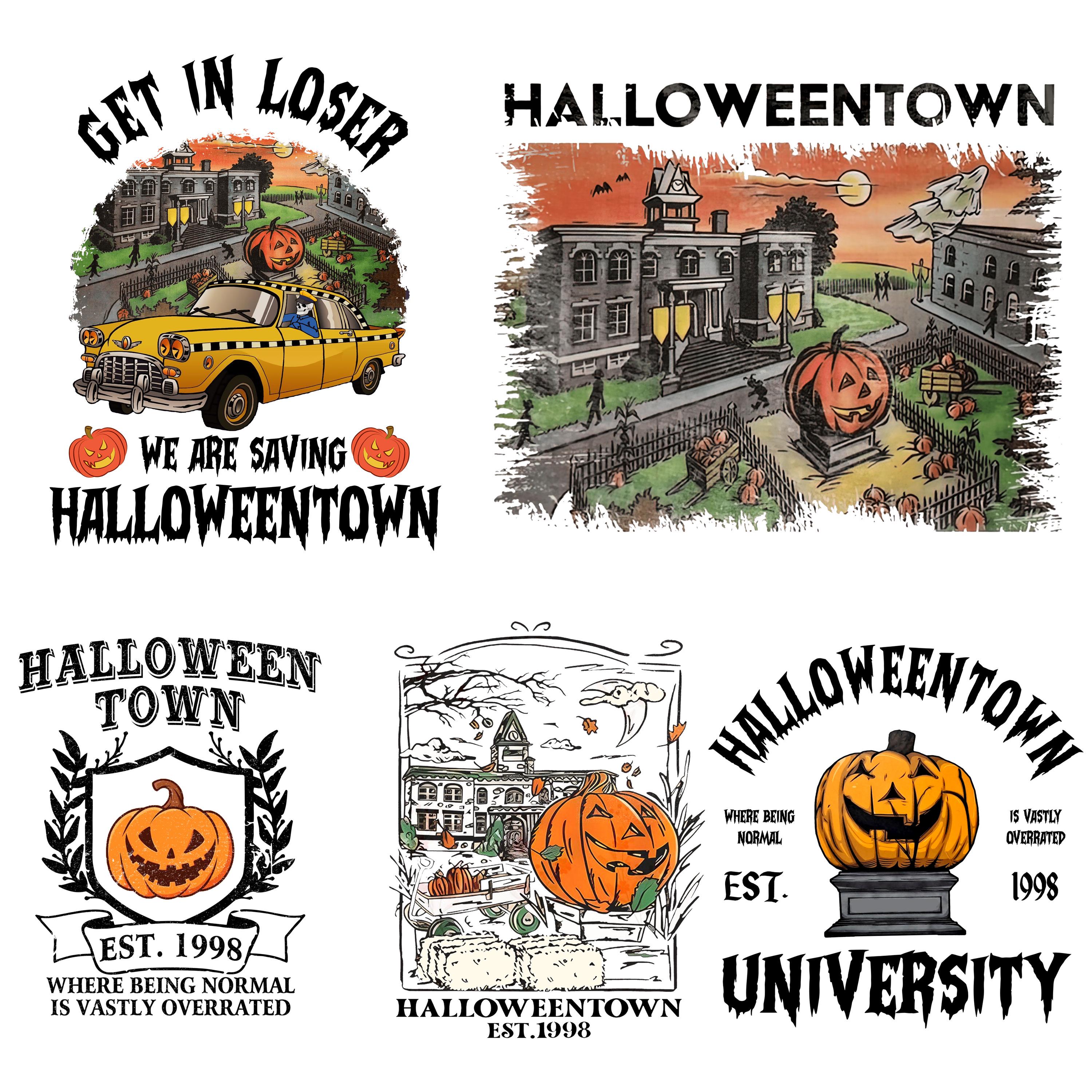 Halloween Town PNG Bundle, Halloween Town Est 1998 Png, Halloweentown ...