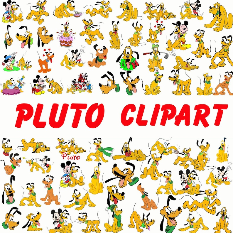 60+ Pluto PNG Clipart, Pluto Png Clipart, Dis.neyworld Png, Di.sney ...