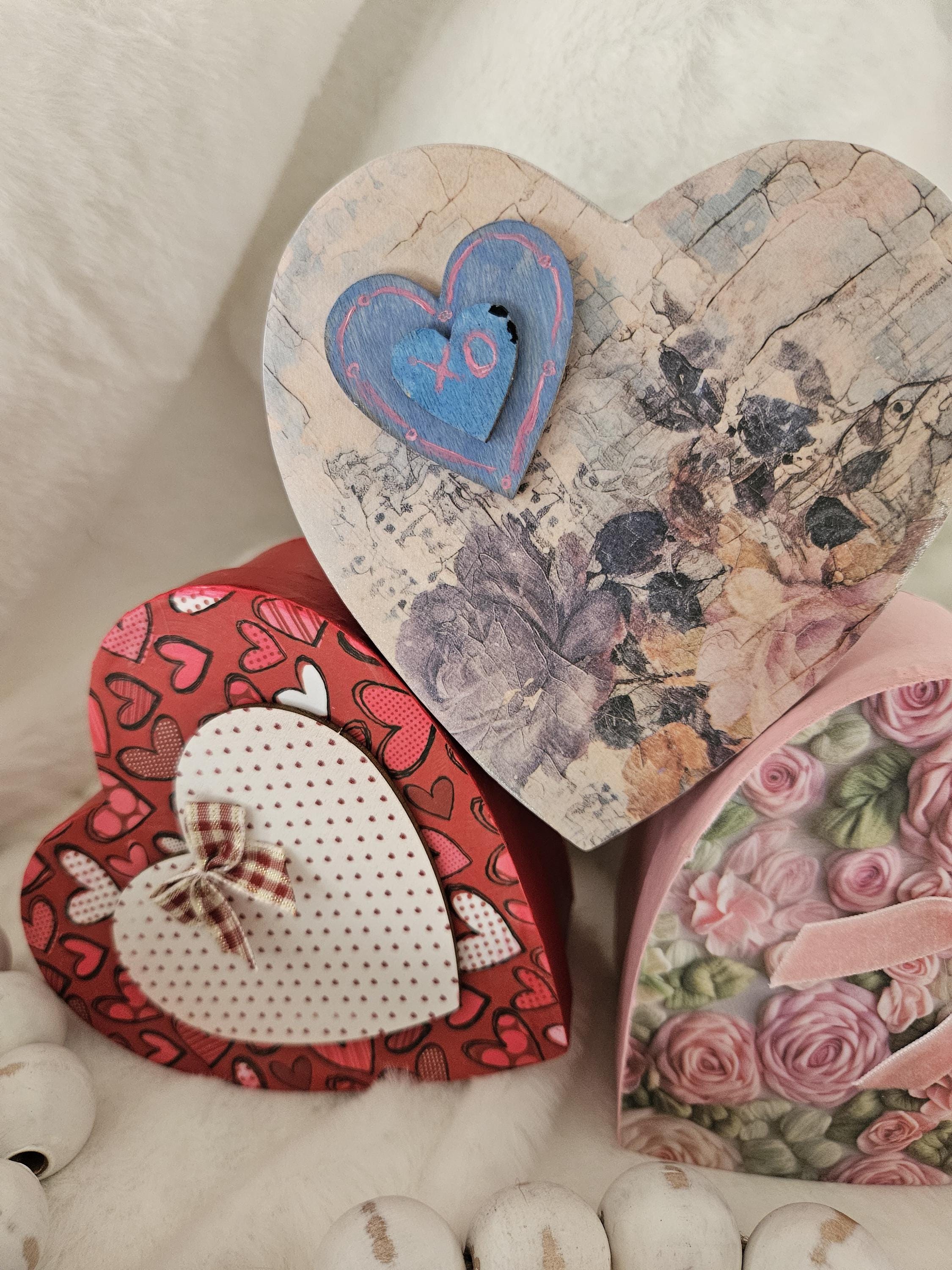 Love in a Box: Cardboard Valentine Keepsakes-3 Options - Etsy