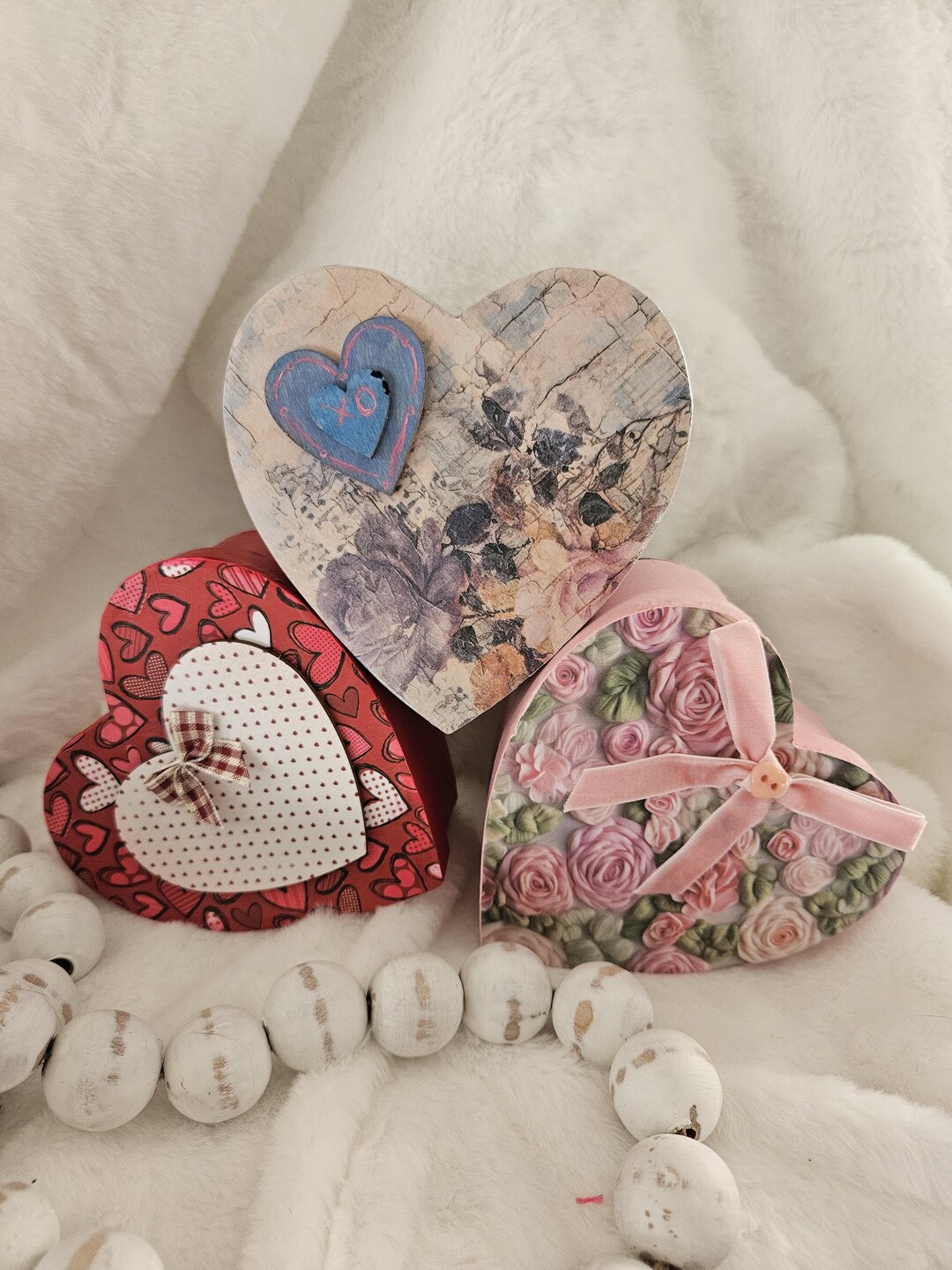 Love in a Box: Cardboard Valentine Keepsakes-3 Options - Etsy